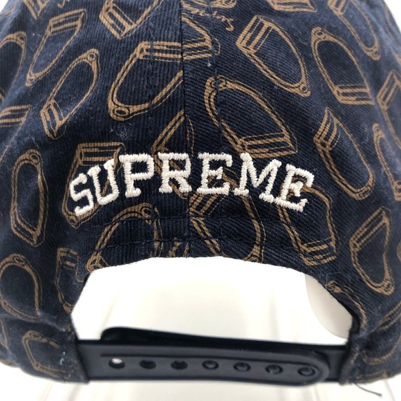 Supreme | Accessories | Y2k Supreme Snapback Hat Irons Navy Blue 5 ...